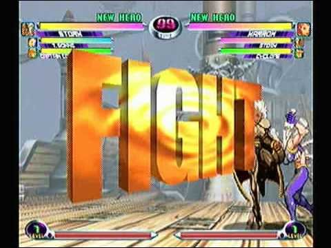 MvC2: Storm 95% Sequence (match start) - YouTube