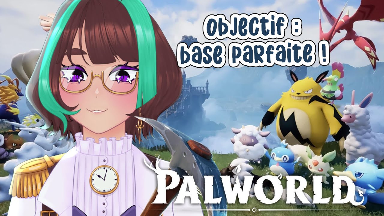 Ma base sera la plus belle dans Palworld ! | French VTuber - YouTube