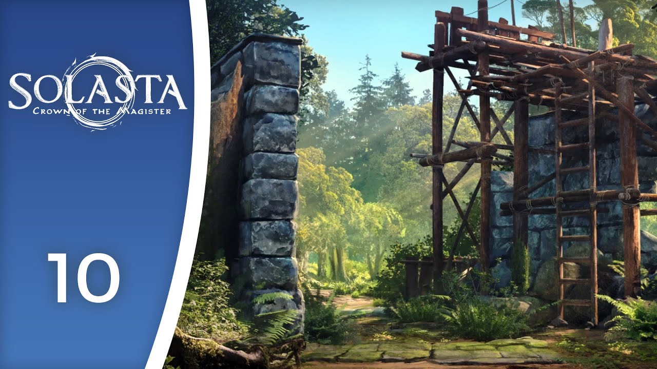 A necromancer in the woods - Let's Play Solasta: Crown of the Magister ...