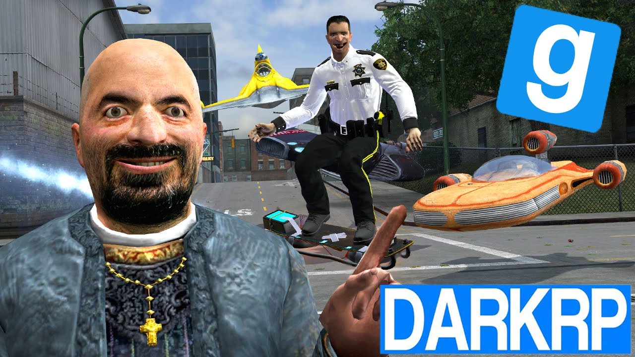 LE VENDEURS DE VÉHICULES DU FUTUR ! - Garry's Mod DarkRP - YouTube