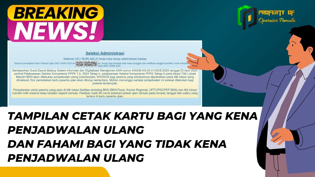 Informasi Terbaru !!! Tampilan di SSCASN PPPK Tahap II - YouTube