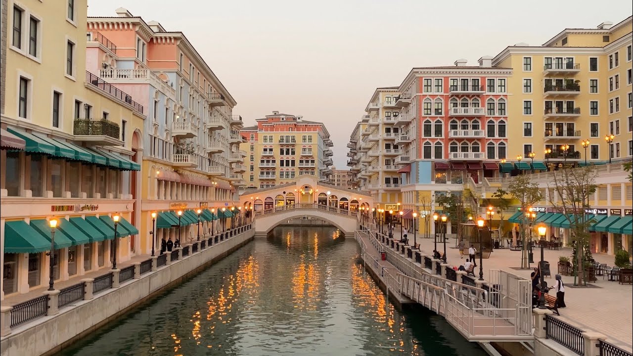 Así es la MINI VENECIA 🇮🇹 de QATAR | Qanat Quartier, Doha 🇶🇦 - YouTube