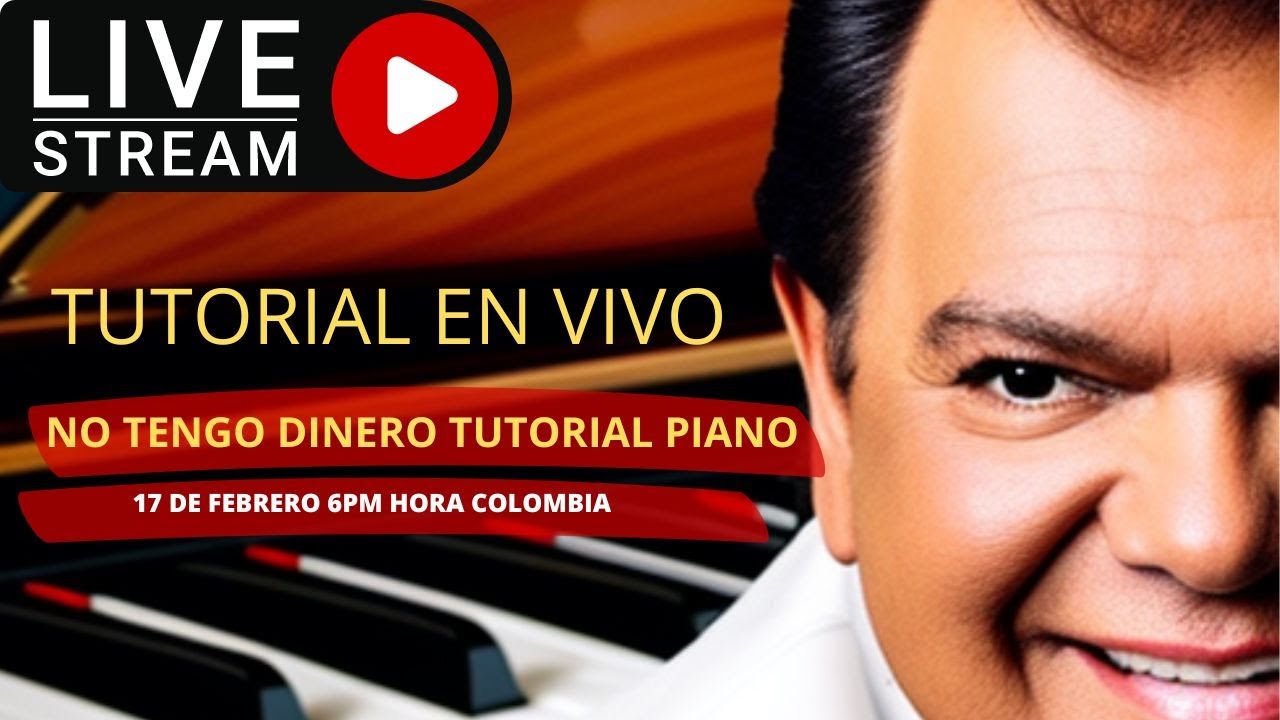 Cómo tocar No Tengo Dinero Juan Gabriel en PIANO | TUTORIAL PASO A PASO ...