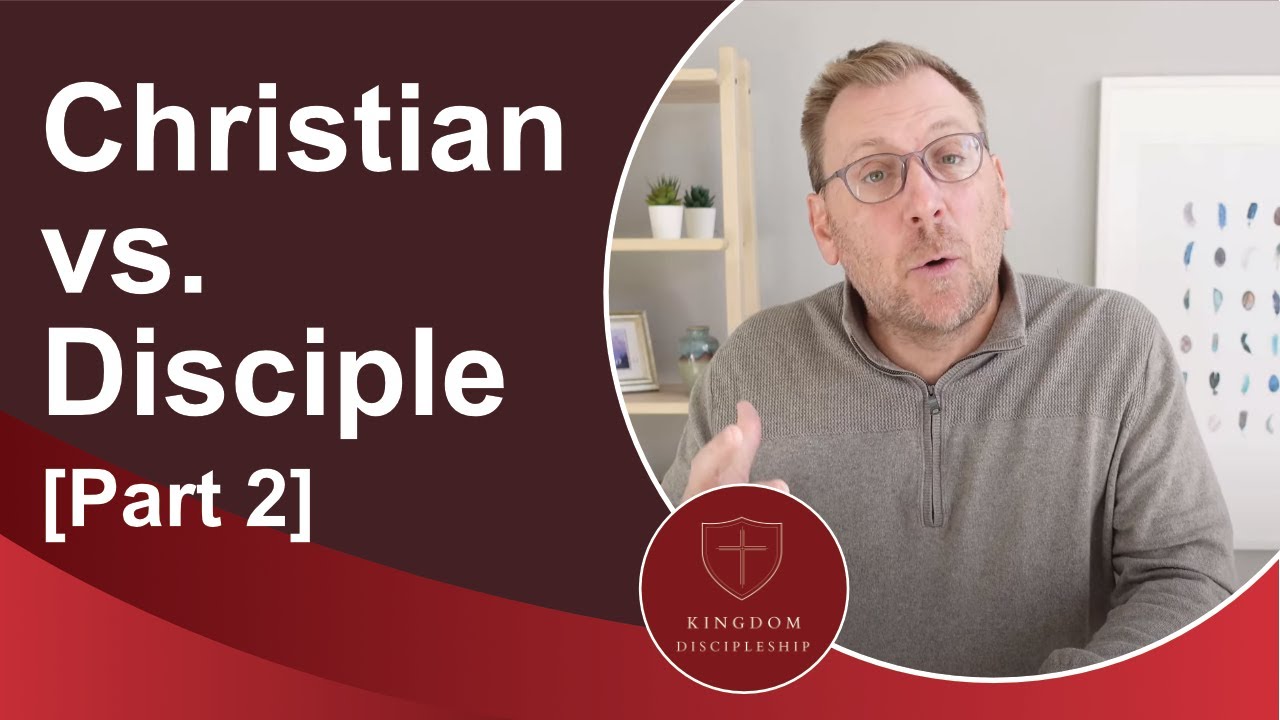 A Disciple of Jesus Christ: Being a Christian vs Being a Disciple of ...