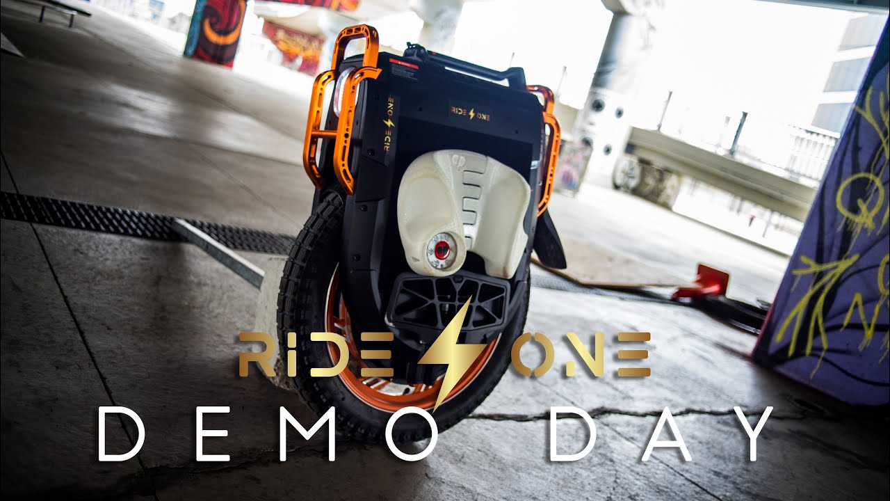 Toronto E-Riders - Ride one V13 EUC Demo day - YouTube