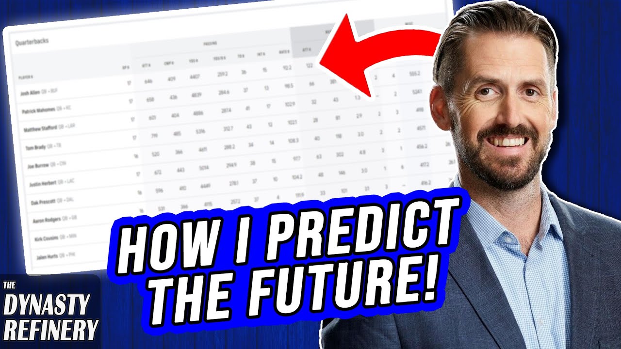 Creating Projections and Understanding NFL Tendencies for DYNASTY ...