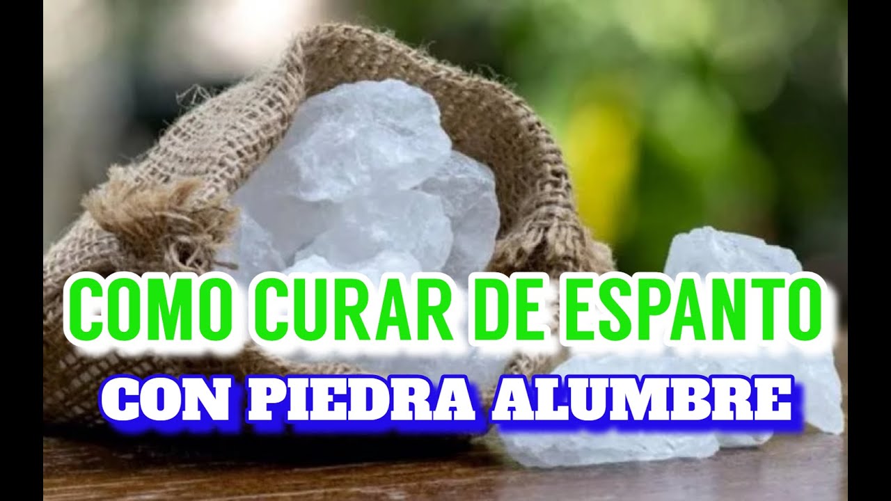 USOS Y BENEFICIOS DE LA PIEDRA ALUMBRE - YouTube