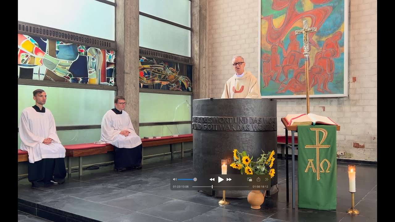 Gottesdienst am 18.ten Sonntag im Jahreskreis mit Verkündung des neues ...