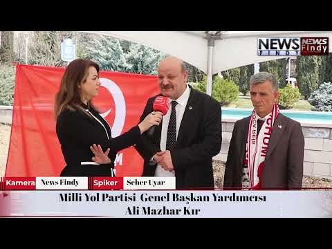 Muhabirimiz Seher Uyar Milli Yol Partisi Genel Başkan Yardımcısı Ali Mazhar Kır İle Röportaj yaptı