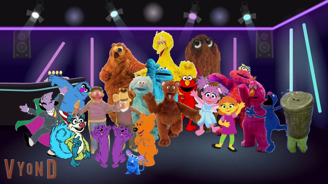 Characters Dance To Hi Diddle Dee Dee - YouTube