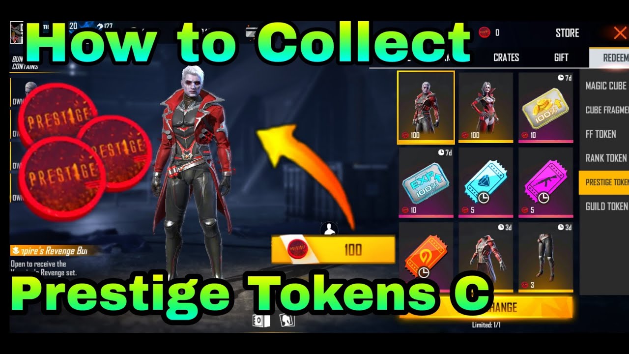 How to Collect Prestige Token C In Freefire || How to Get Prestige ...