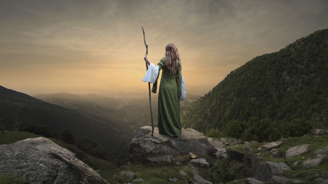 Photoshop Fantasy Evening Photo Effects Manipualation - YouTube