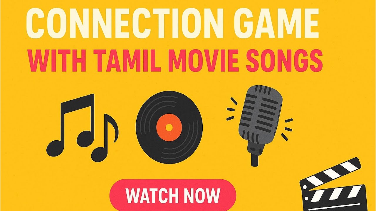 Connection Game| Guess the song| Tamil movie songs| Riddles| songs ...