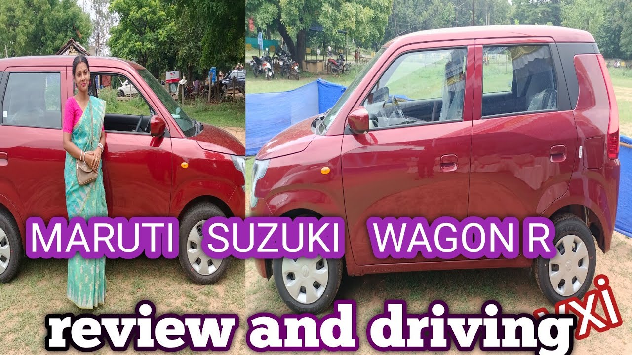 Maruti Suzuki Wagon R 2022 vxi model review and driving - YouTube