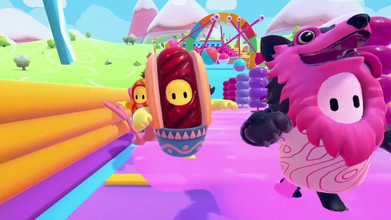 Fall Guys: Ultimate Knockout Part 04: Jim the Hotdog - YouTube