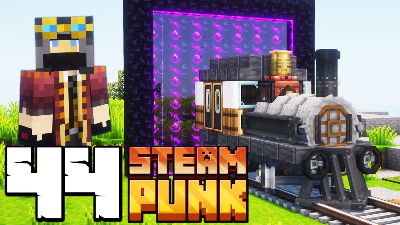 Vonat a NETHER-ből! - Steampunk 44 - YouTube