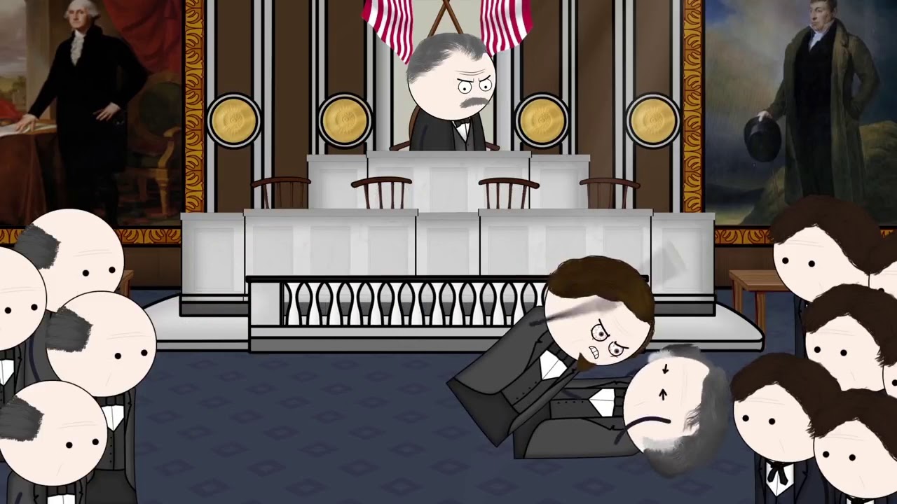 Senator Brooks from Oversimplified's 'The American Civil War' beats ...