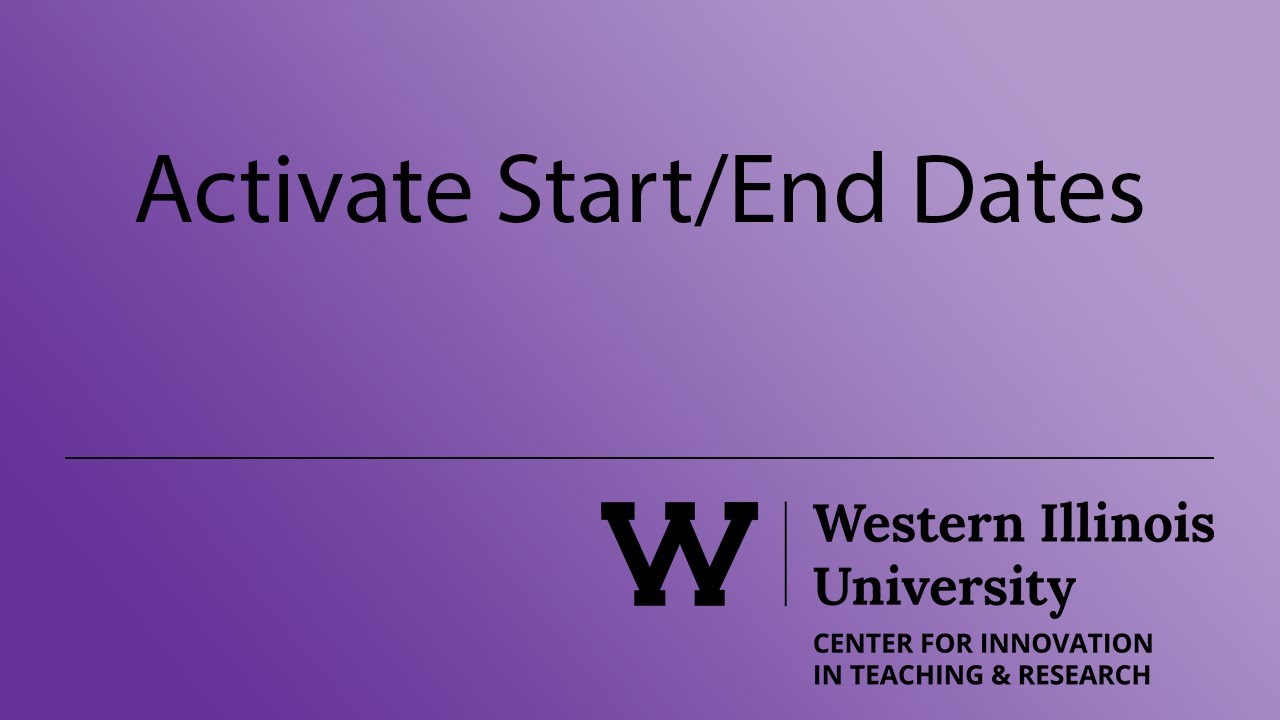 Activate Start And End Dates YouTube activate-start-and-end-dates-youtube