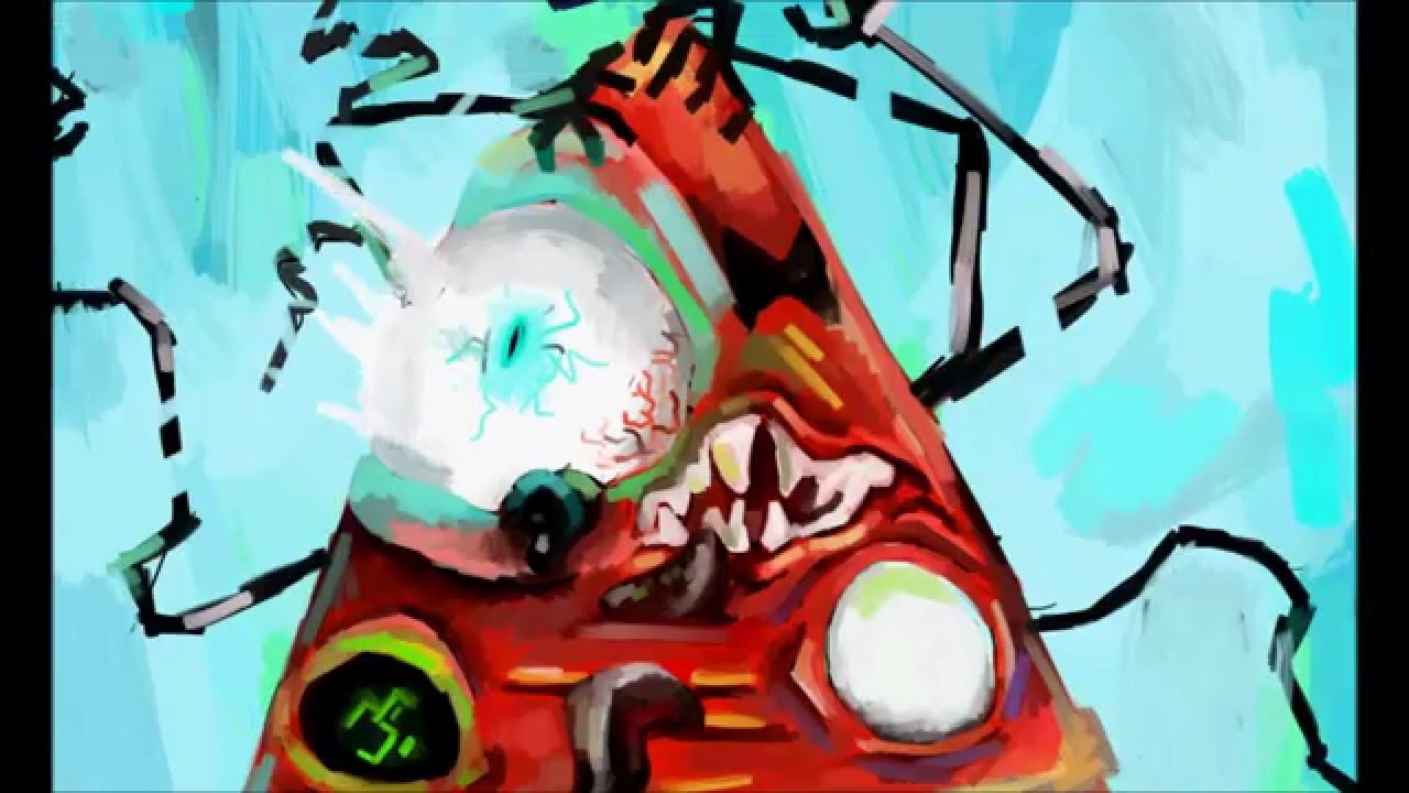 My time has come to burn - Bill Cipher speedpaint - YouTube