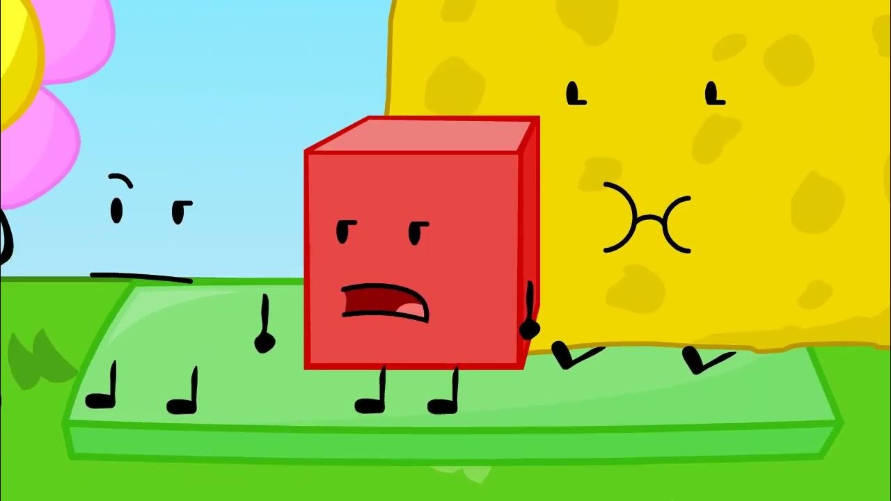 BFDI 1a - 1b but every frame is a tween - YouTube