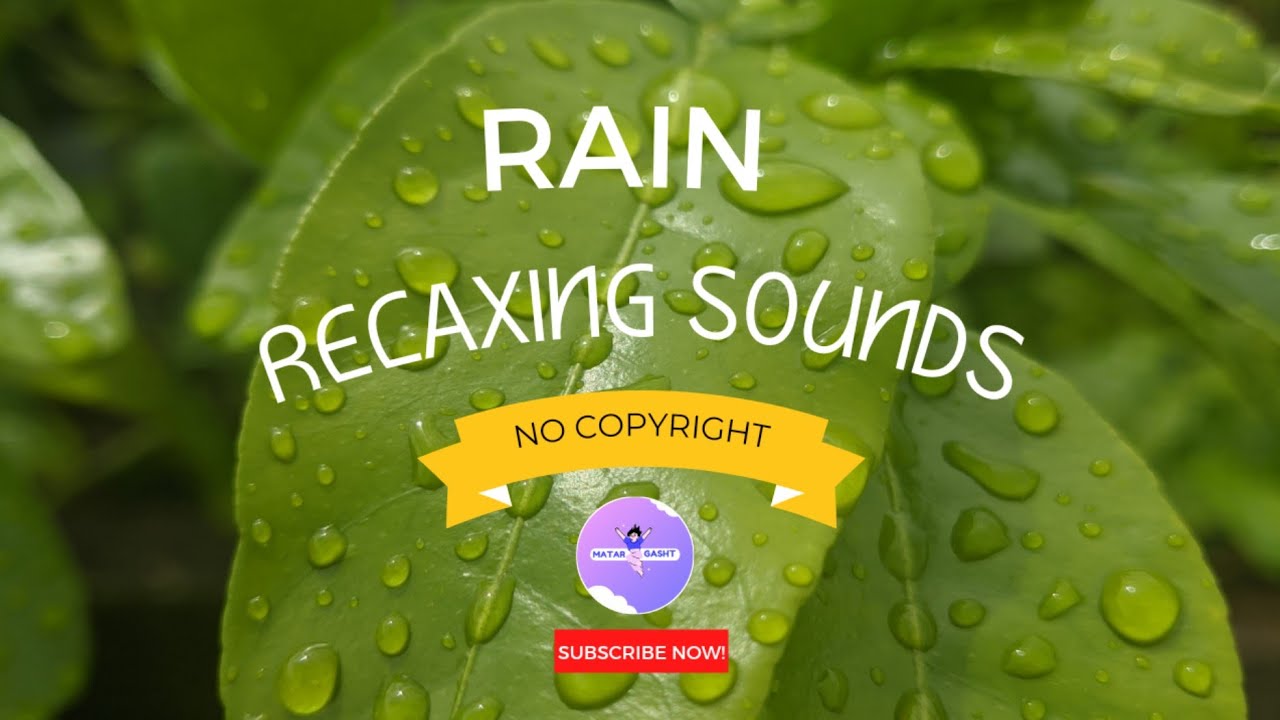 Rain Relaxing Sounds No Copyright || Rain In Village - YouTube