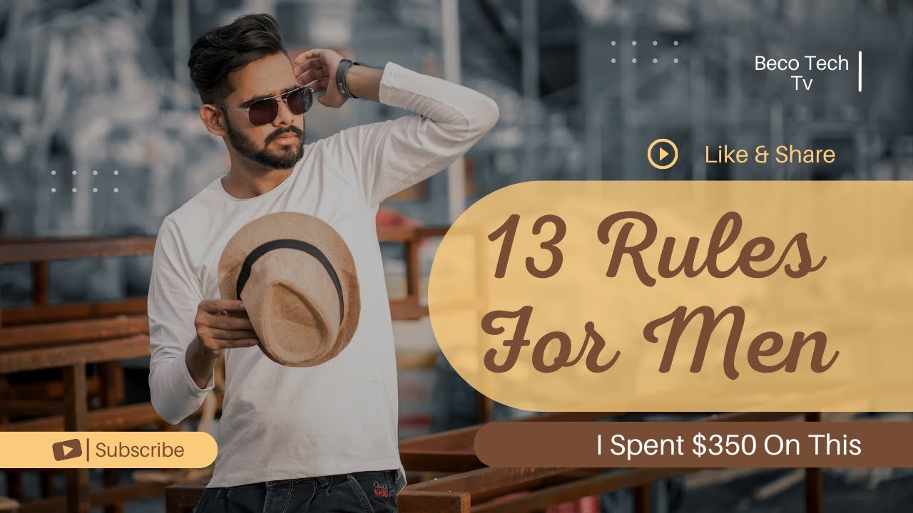 facts About Men - Rules They Must Follow - YouTube