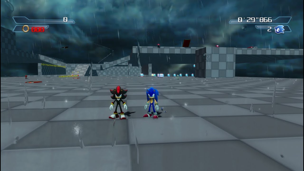 Shadow The Hedgehog P 06 Test stage - YouTube