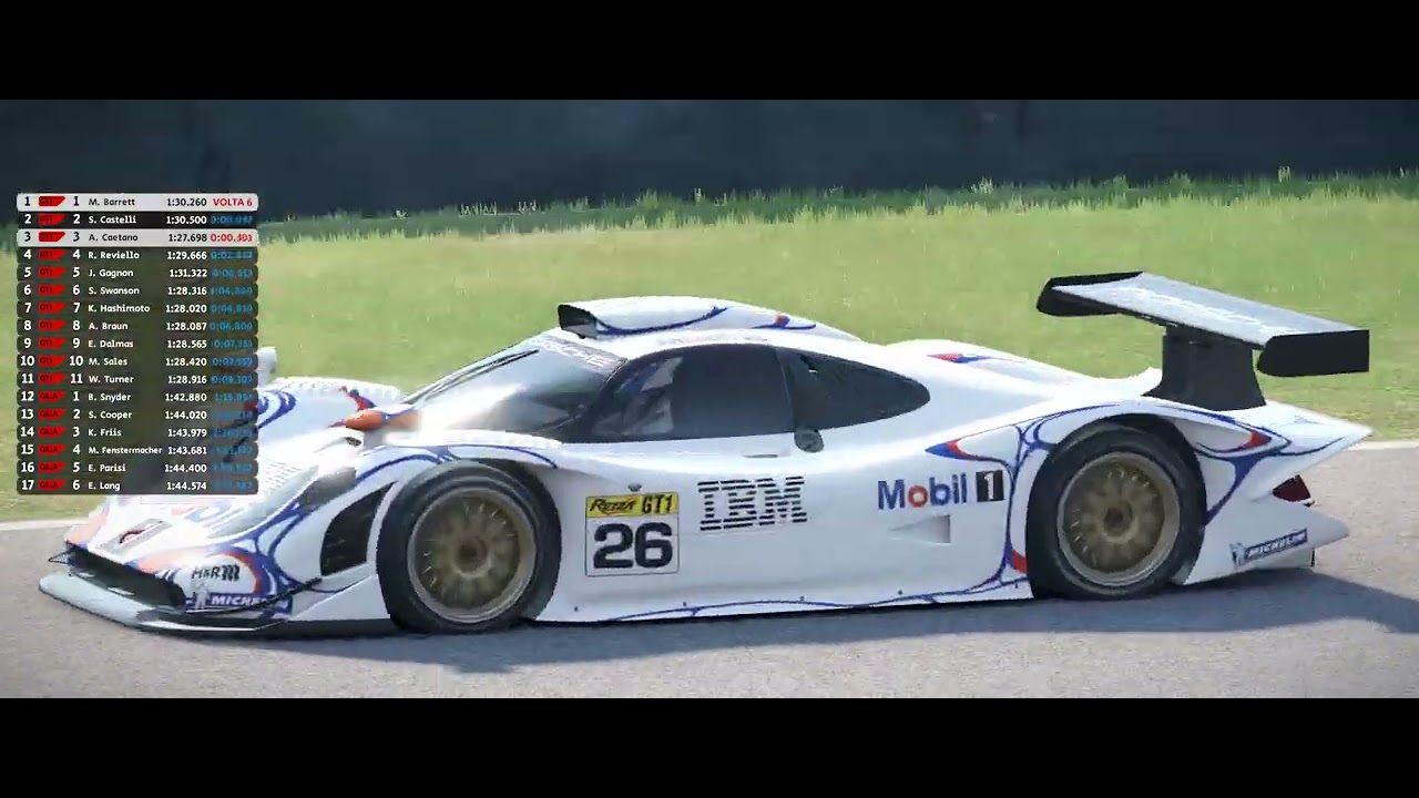 Automobilista 2 - [Replay] Lendas de Le Mans Donington Park - YouTube