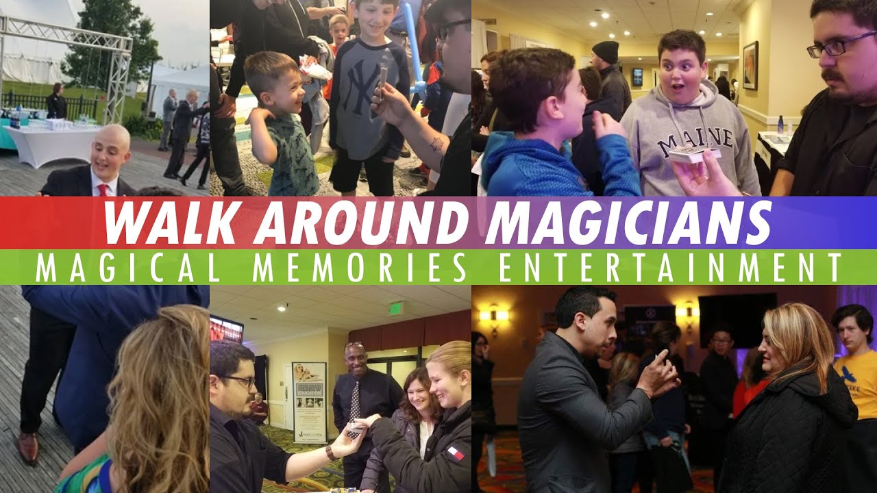 Walk Around Magicians - YouTube
