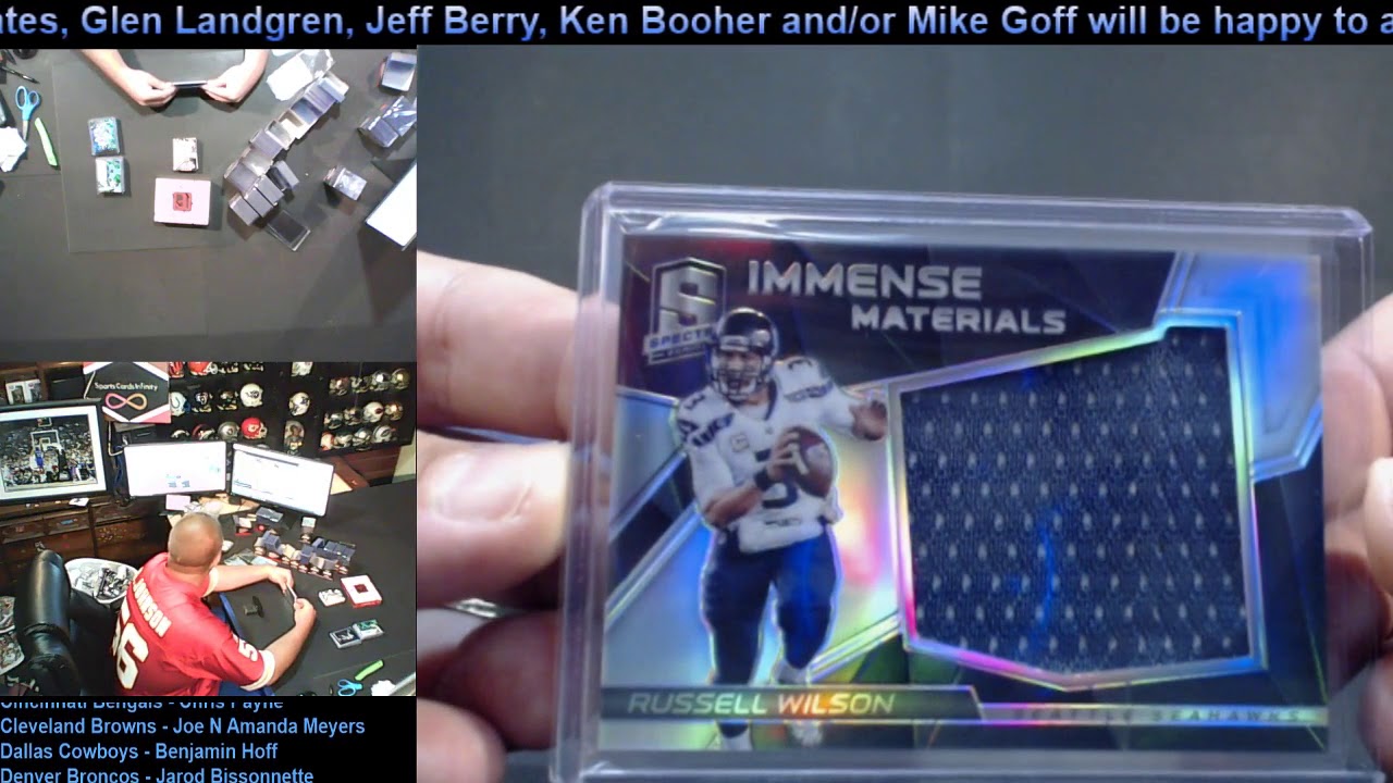 Football Box Breaks #790 - 2017 Panini Spectra and 2017 Panini Pantheon ...