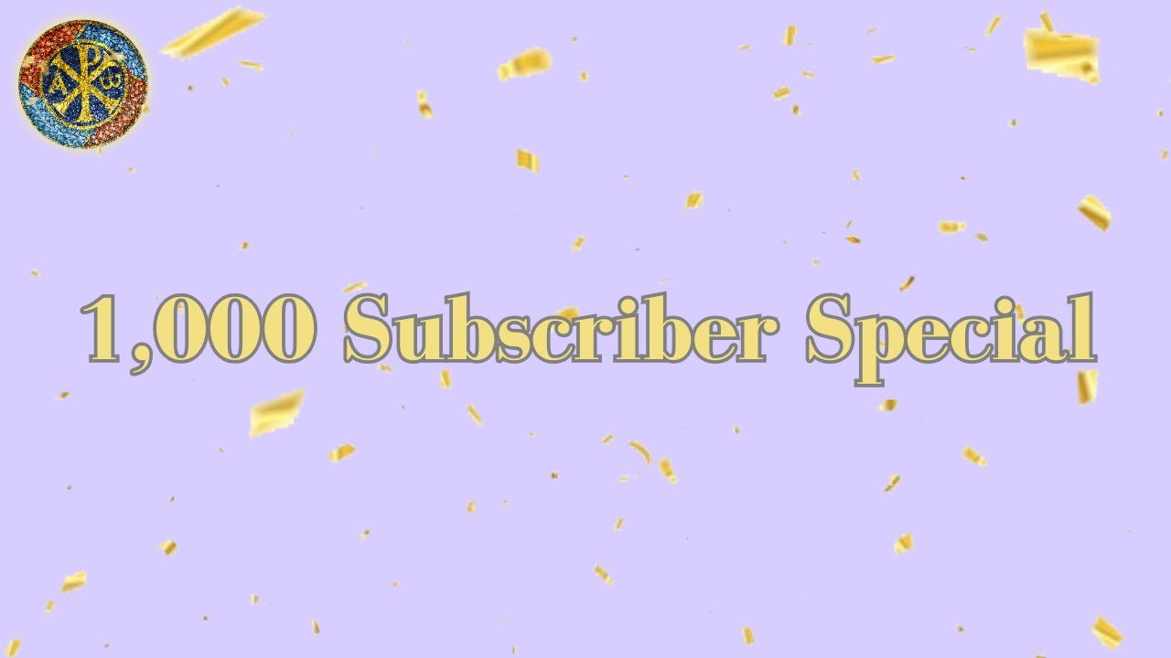 1000 Subscriber Special - YouTube