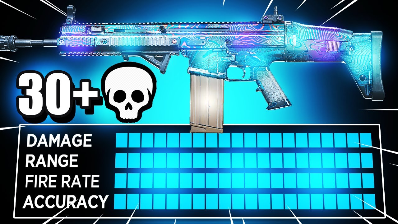 the SCAR LOADOUT DROPS 30+ KILLS IN WARZONE (Best Scar Class Setup) Fn ...