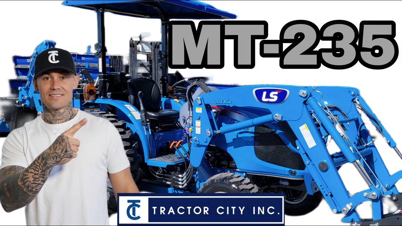 LS Tractors MT-235 - YouTube