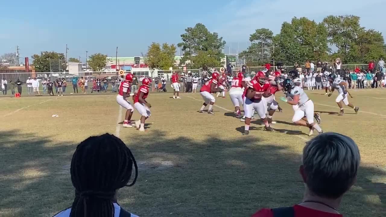 Aziah Johnson 74-yard touchdown catch for Thomas Jefferson in 37-31 ...