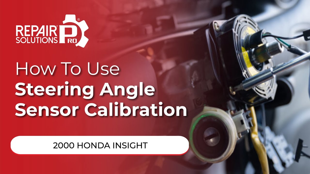 How to Use Steering Angle Sensor Calibration Function on SDS | 2000 ...