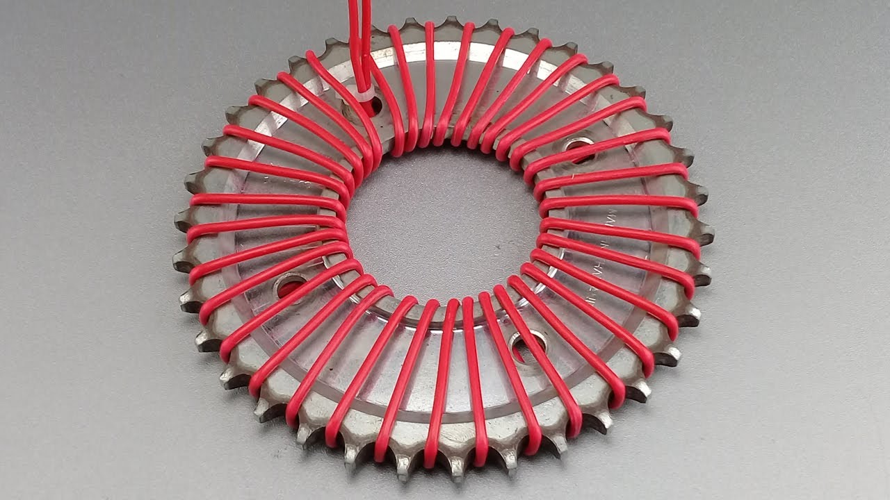 How to Make Free Powerful Electric Generator at Home Using Magnetic ...