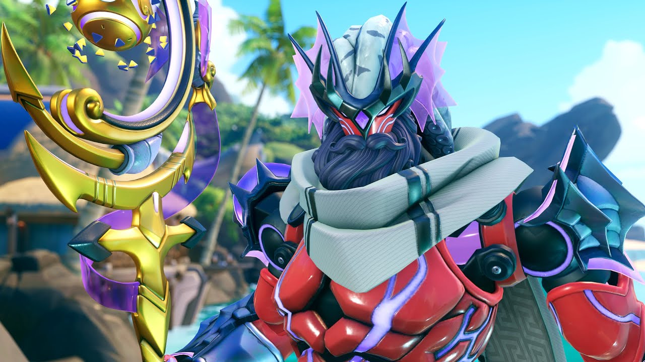 Ocean King Ramattra Skin Preview | Gold Weapon - YouTube