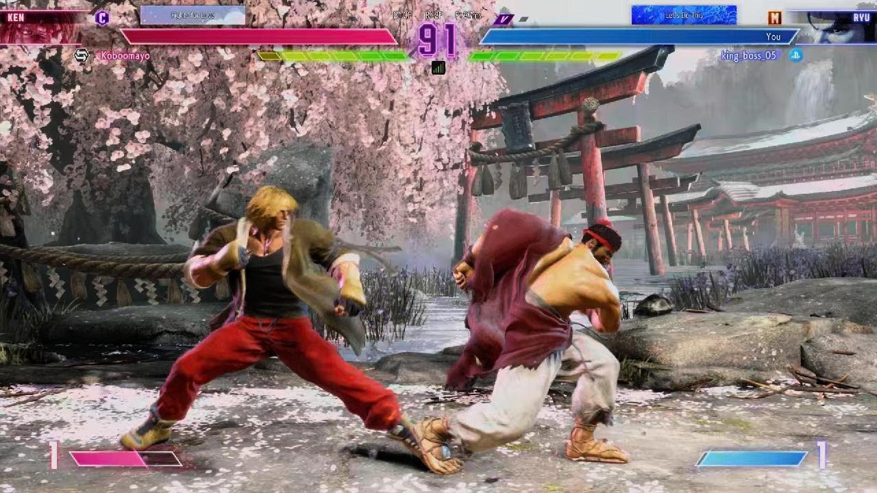 Street Fighter 6 Open Beta Ryu Against Ken Rivalry Fight - YouTube