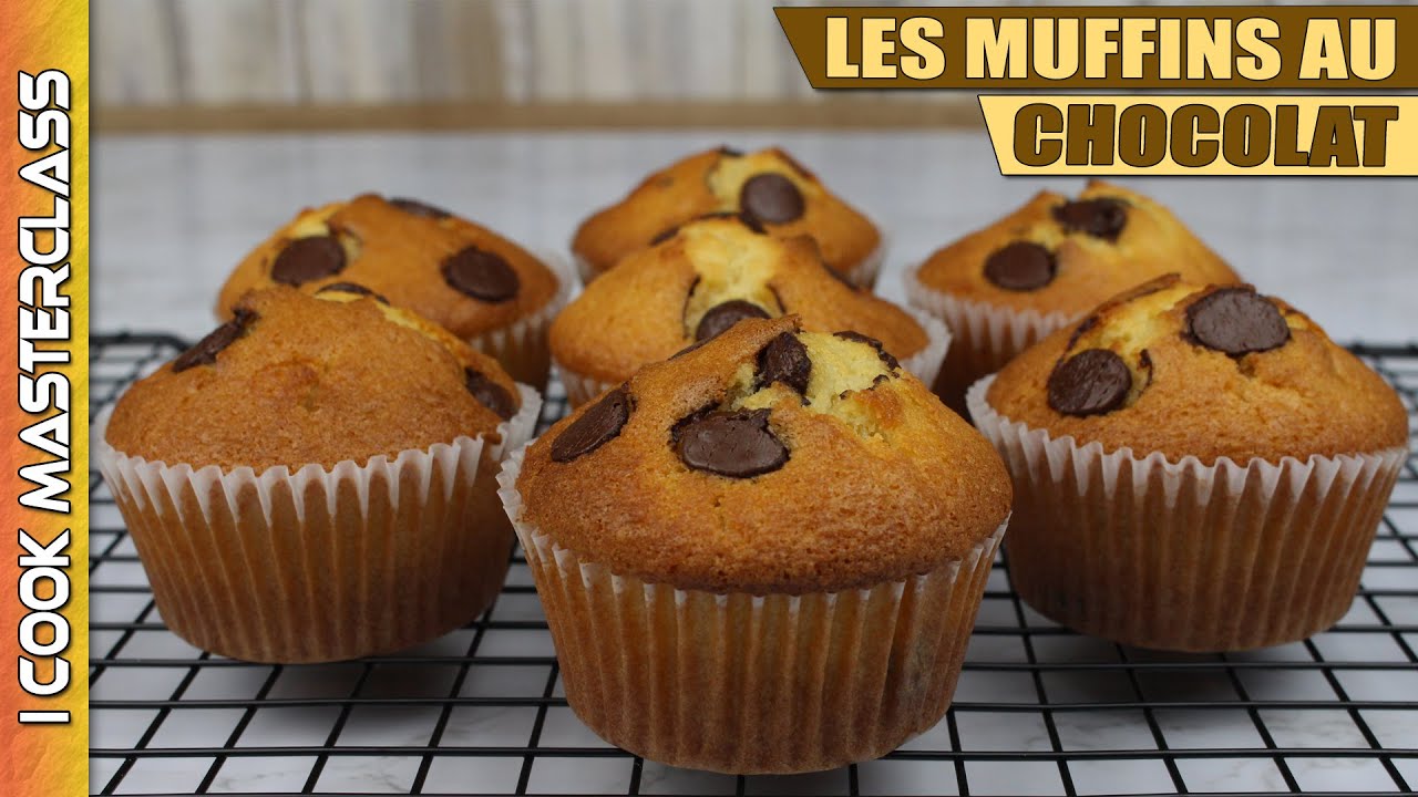 LES MUFFINS AUX PÉPITES DE CHOCOLAT INRATABLES ! LA RECETTE SIMPLE ET ...