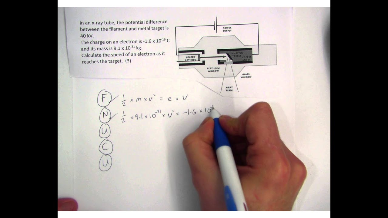 X-ray tube - velocity of an electron - YouTube