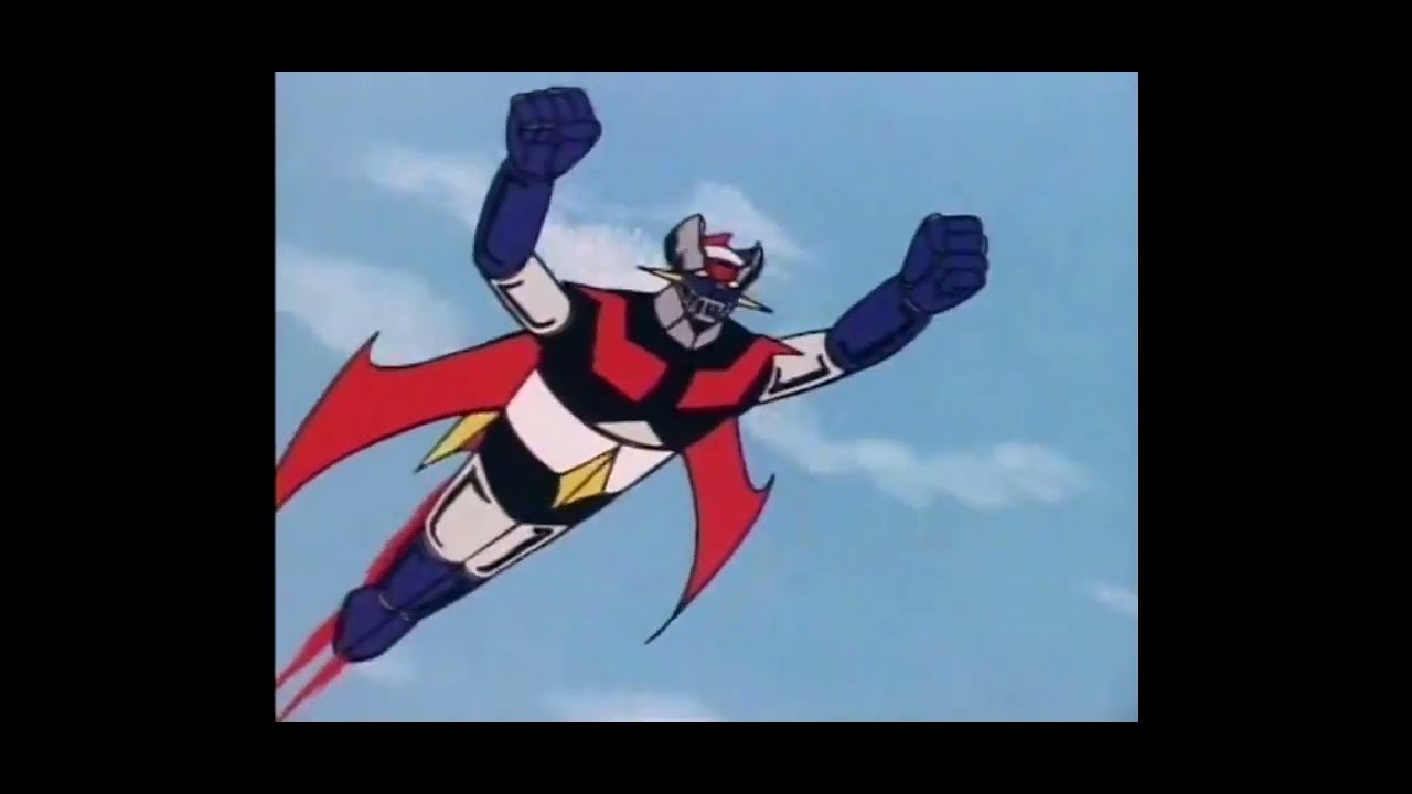Mazinger Z El Primer Vuelo De Mazinger Con Scrander - YouTube