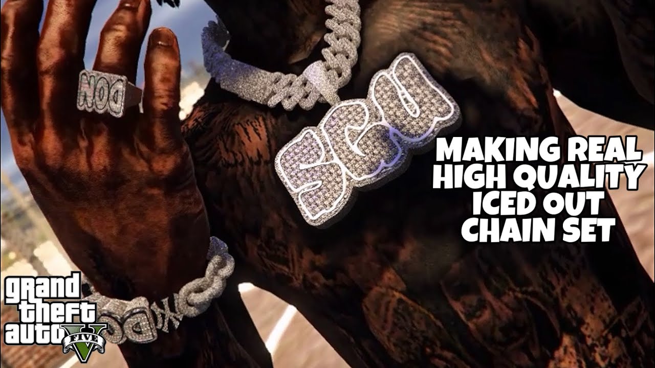Making Real High Quality Iced Out Gang Chain Set In GTA 5 RP (FiveM ...