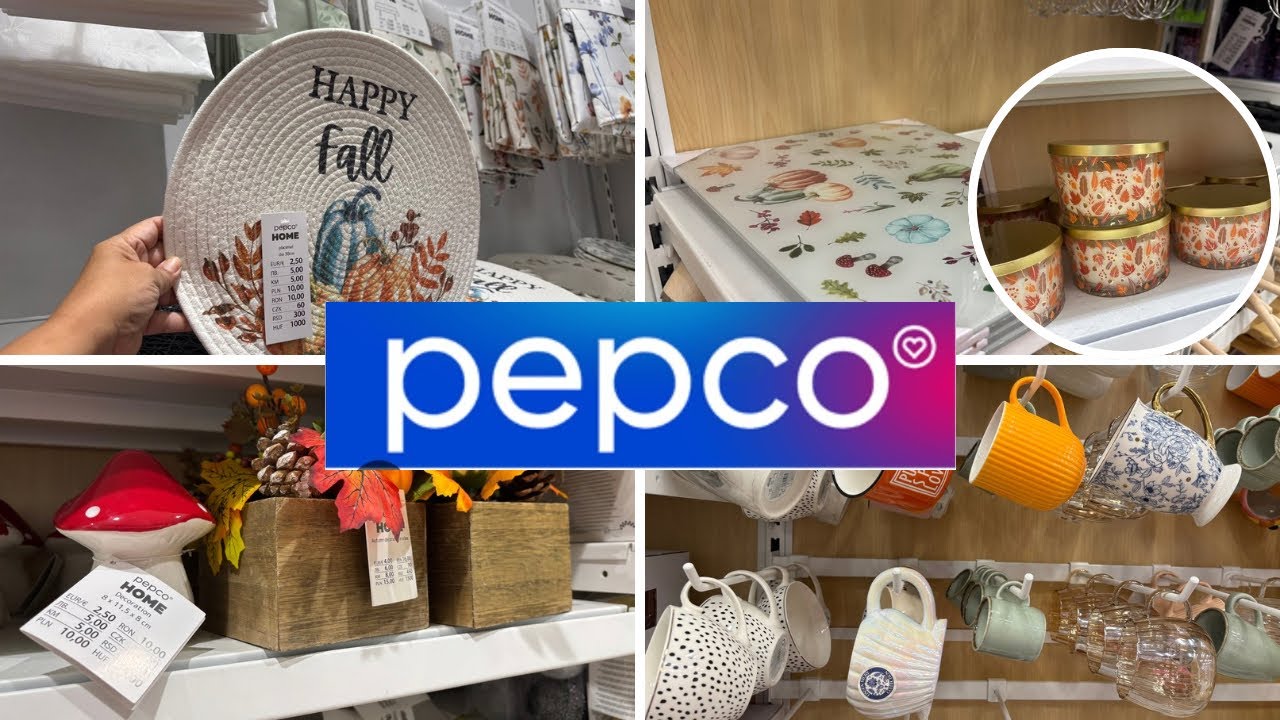 PEPCO | Primeras novedades de OTOÑO 🍂 Decoración bonita y low cost para ...