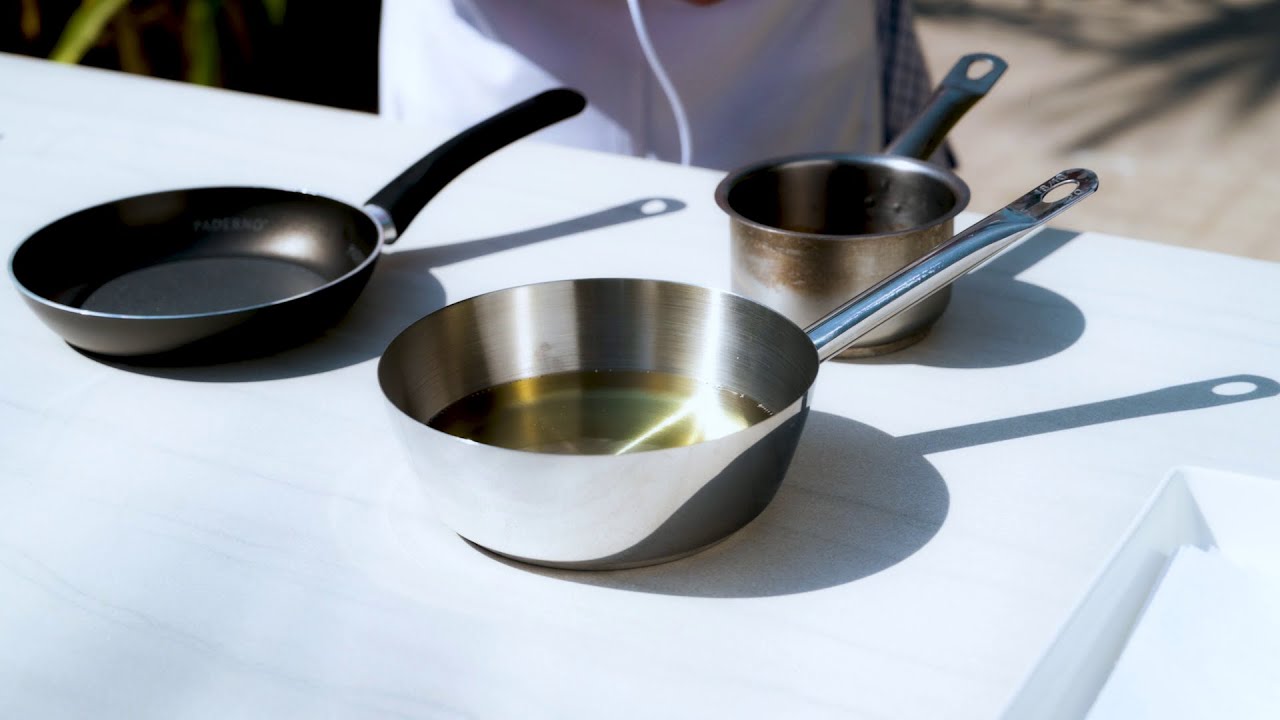 Hidden Induction Cooktop Live Demo by Chef Nicolas de Visch ...