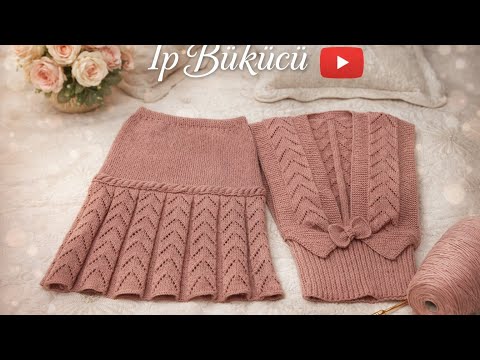 Çocuk etek yapımı 10. 11 yaş part.) 2. (