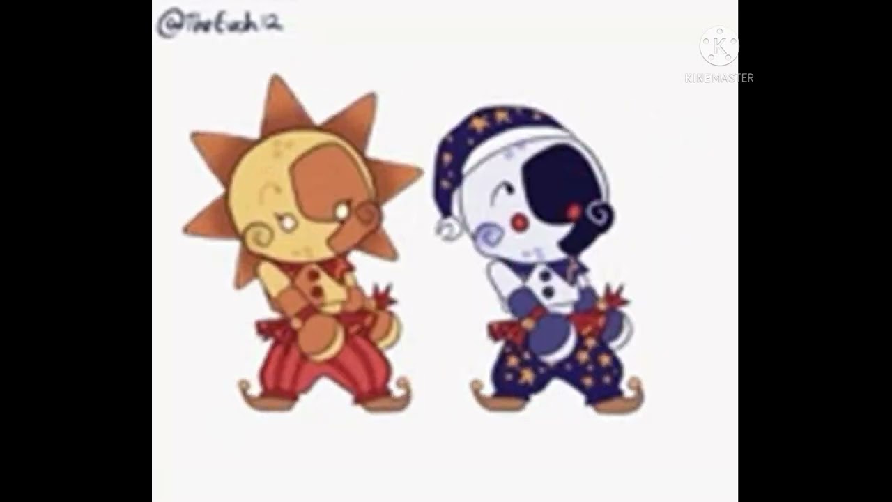 Spooky dance sundrop and moondrop - YouTube