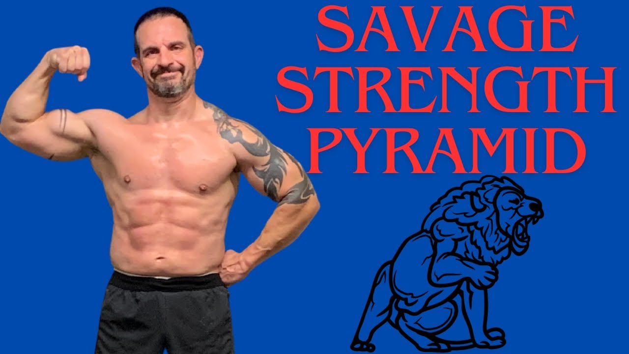 Savage Strength & Conditioning Pyramid! Develop functional strength & build up your cardio! 👊🏻🥩🤙 ...