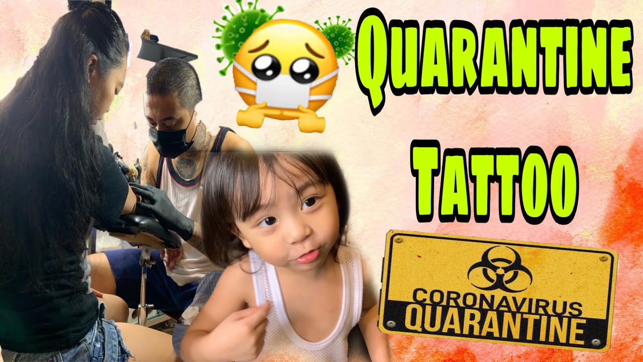 MY QUARANTINE TATTOO| VIRUS TATTOO - YouTube
