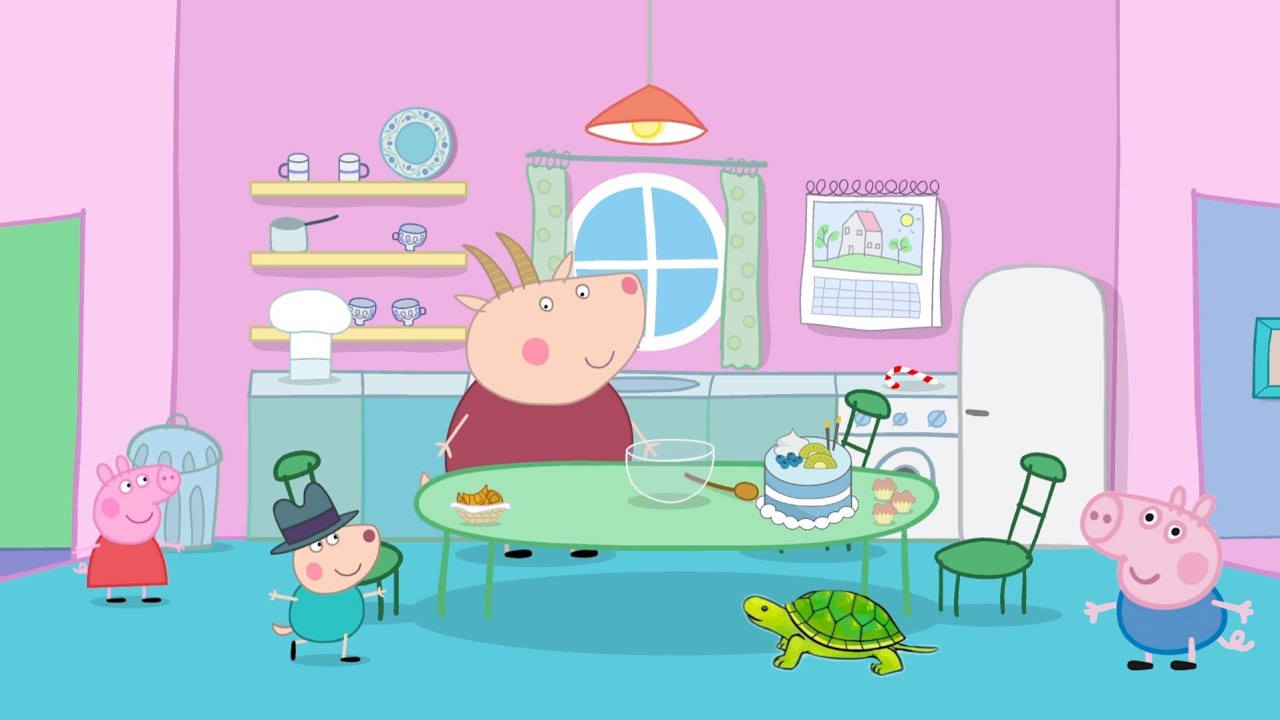 Peppa Pig and George found Tortoise 🐢 in Dustbin at Home - YouTube