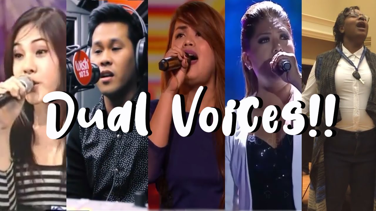 5 singers with female and male voices ( Dual Voices ). - YouTube